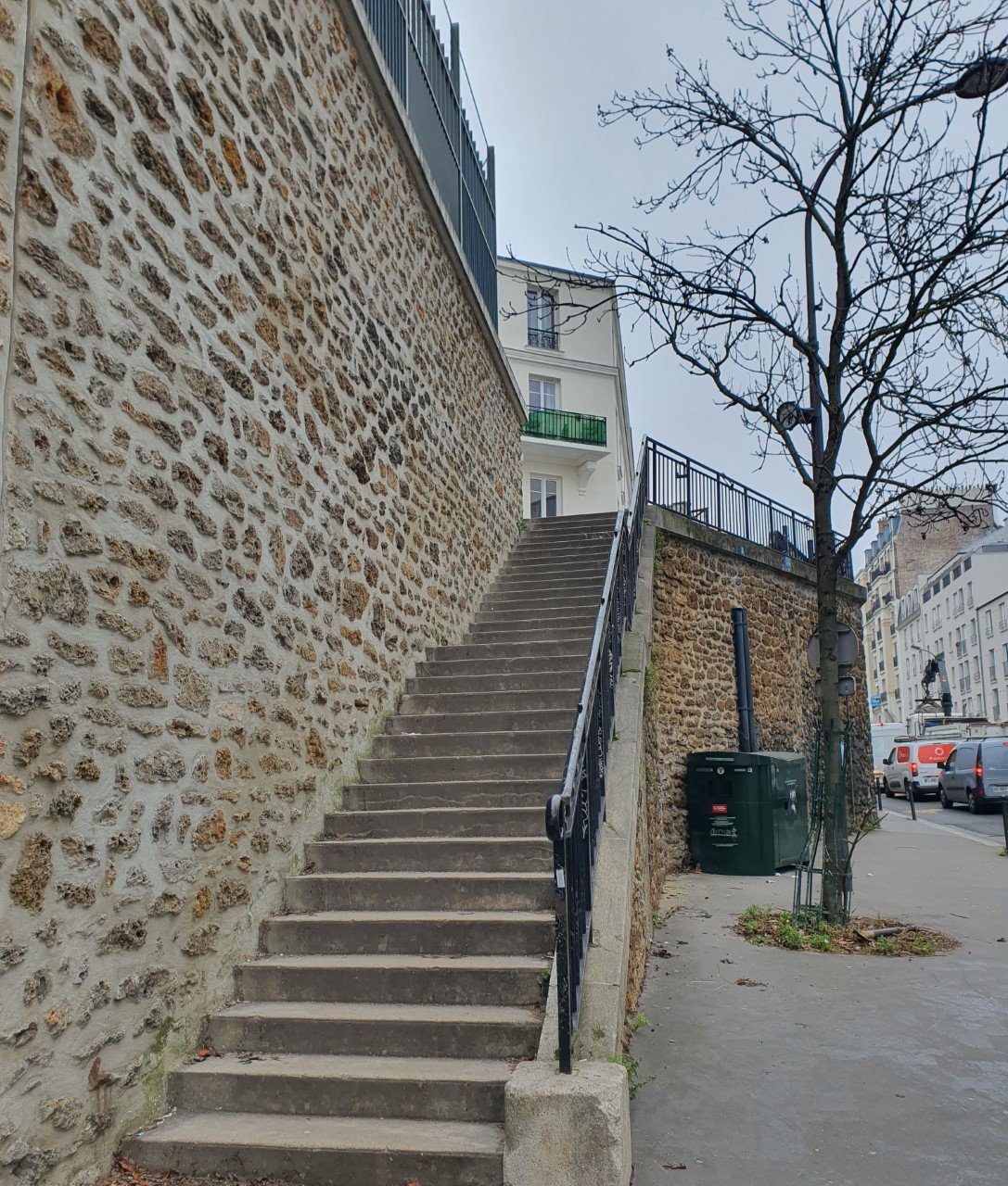 Urbanisme : 3 escaliers qui domptent les pentes du 20e arrondissement ...